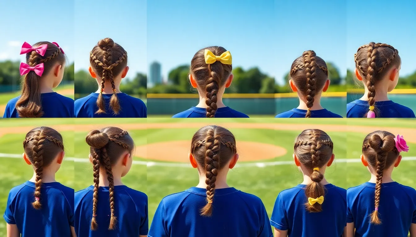 20+ Amazing Cute Softball Hairstyles Ideas You Need to See